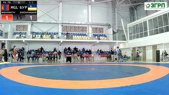 Финал 3-5. 79 кг. Жавхлангуу Далайсэрэн(Монголия) - Банзаракцаев Владимир(Бурятия)