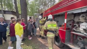 Курские спасатели проводят комплексные занятия в детских оздоровительных лагерях