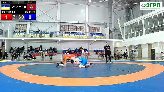 Финал 3-5. 70 кг. Колесников Михаил(Бурятия) - Федореев Андрей(Московская область)