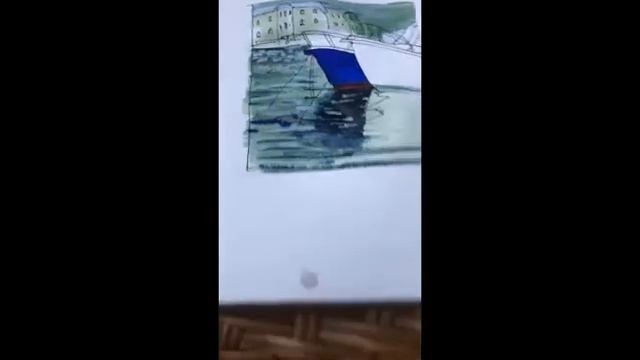 Рисуем лето  Урок № 4  Морская прогулка