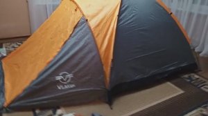 Палатка туристическая с тамбуром Vlaken