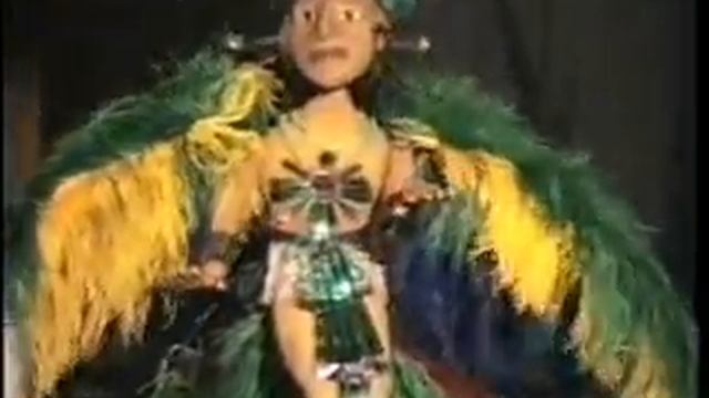 LEADER OF MAYA, puppet-marionette, Nikolai Zykov Theatre, Russia