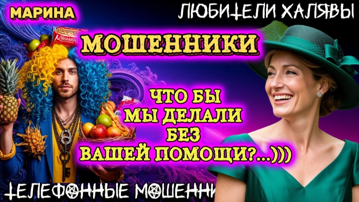🎀 МАРИНА. ЧТО БЫ МЫ БЕЗ ВАС ДЕЛАЛИ?.. | ТЕЛЕФОННЫЕ МОШЕННИКИ