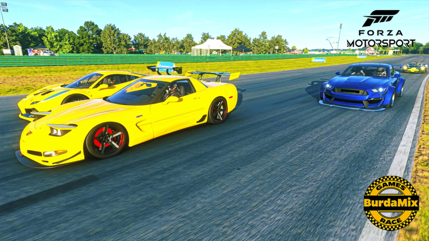 ЗВЕРЬ на трассе! Corvette Z06 2002 против VIR в Forza Motorsport — проверка на прочность 💥