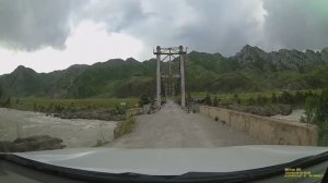 Дорога от Ороктойского моста до Горно-Алтайска. Горный Алтай.