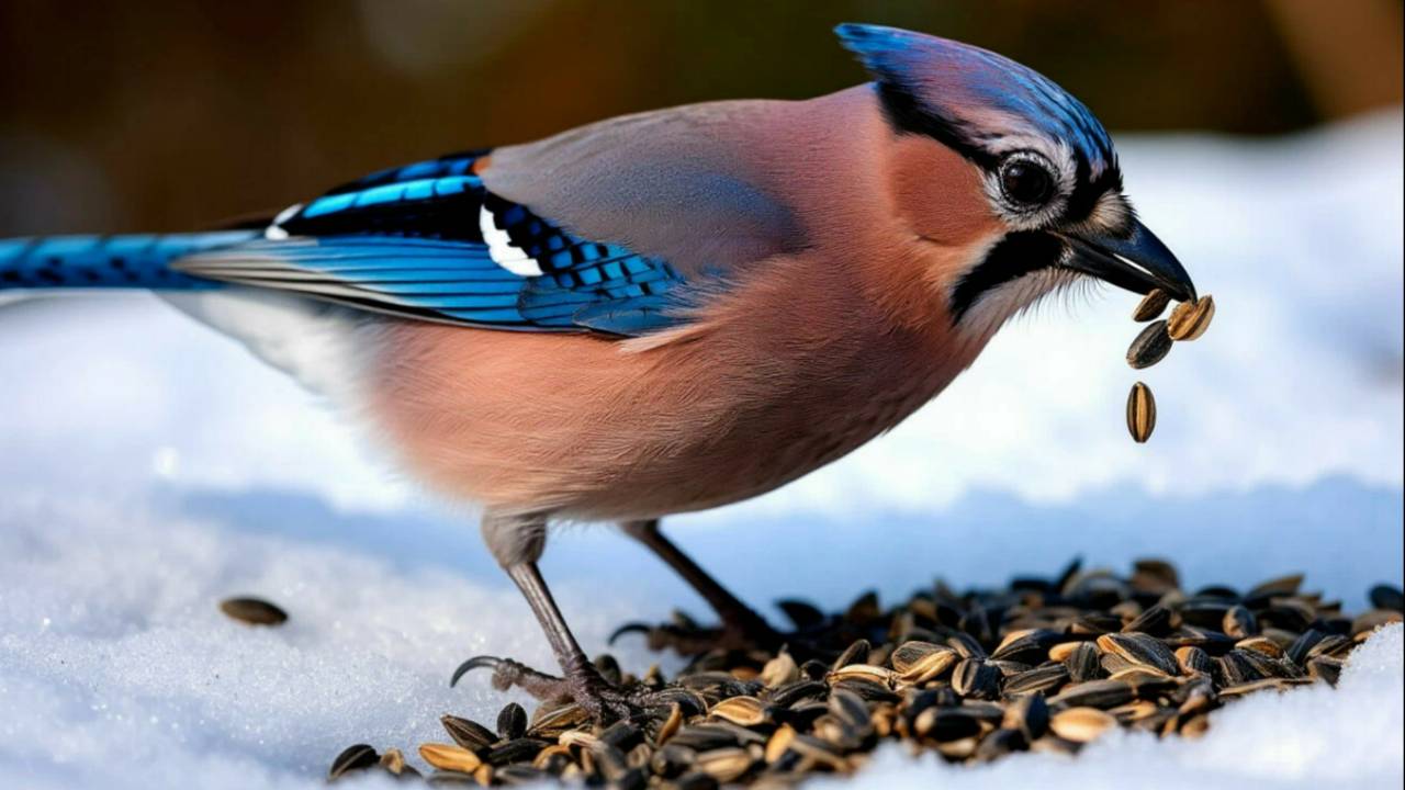 Пернатые на кормушке (28.02.2025 года)