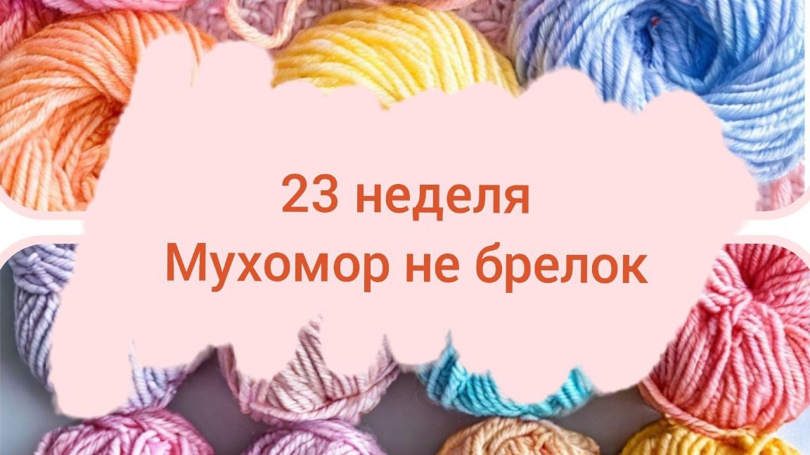 Вязание - это серьезно. 23 неделя. Отчет