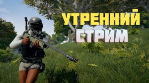 Утренний Стрим PUBG #pubg