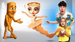 Почему TUNG TUNG TUNG SAHUR и Ballerina Cappuccino НЕ МОГУТ БЫТЬ ВМЕСТЕ 3 серия Фаст Сережа