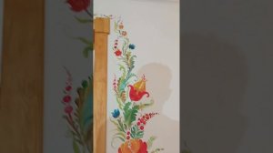 Роспись стен. Петряковская роспись