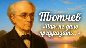 Нам не дано предугадать… | Тютчев Ф.И.