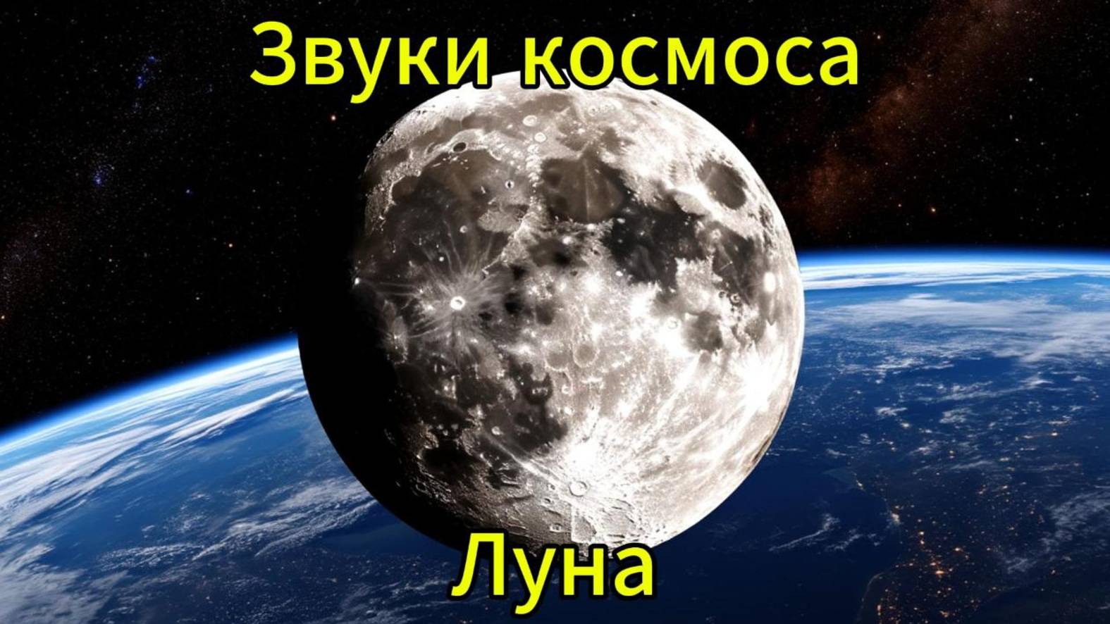 Звуки космоса Луна