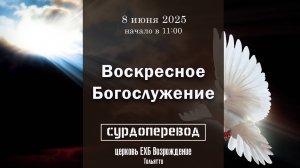 8 июня 2025 - Праздник Святой Троицы ( с сурдопереводом)