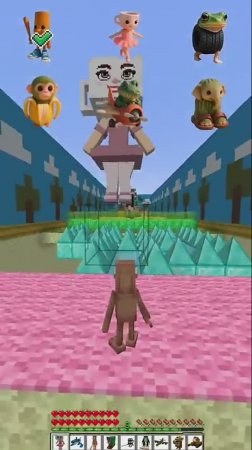 Проходим испытания с Italian Brainrot в игре Minecraft #minecraft #italianbrainrot #майнкрафт