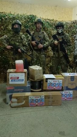 Благодарность от бойцов для РОО РТ "СОДРУЖЕСТВО ПОГРАНИЧНИКОВ", "СтарТимХоккей" и Юным хоккеистам
