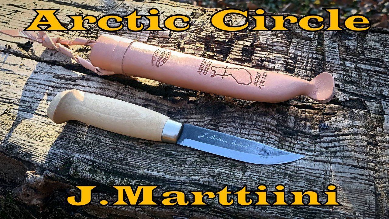 Финский нож Arctic Circle от фирмы Marttiini. Выживание. Тест №253