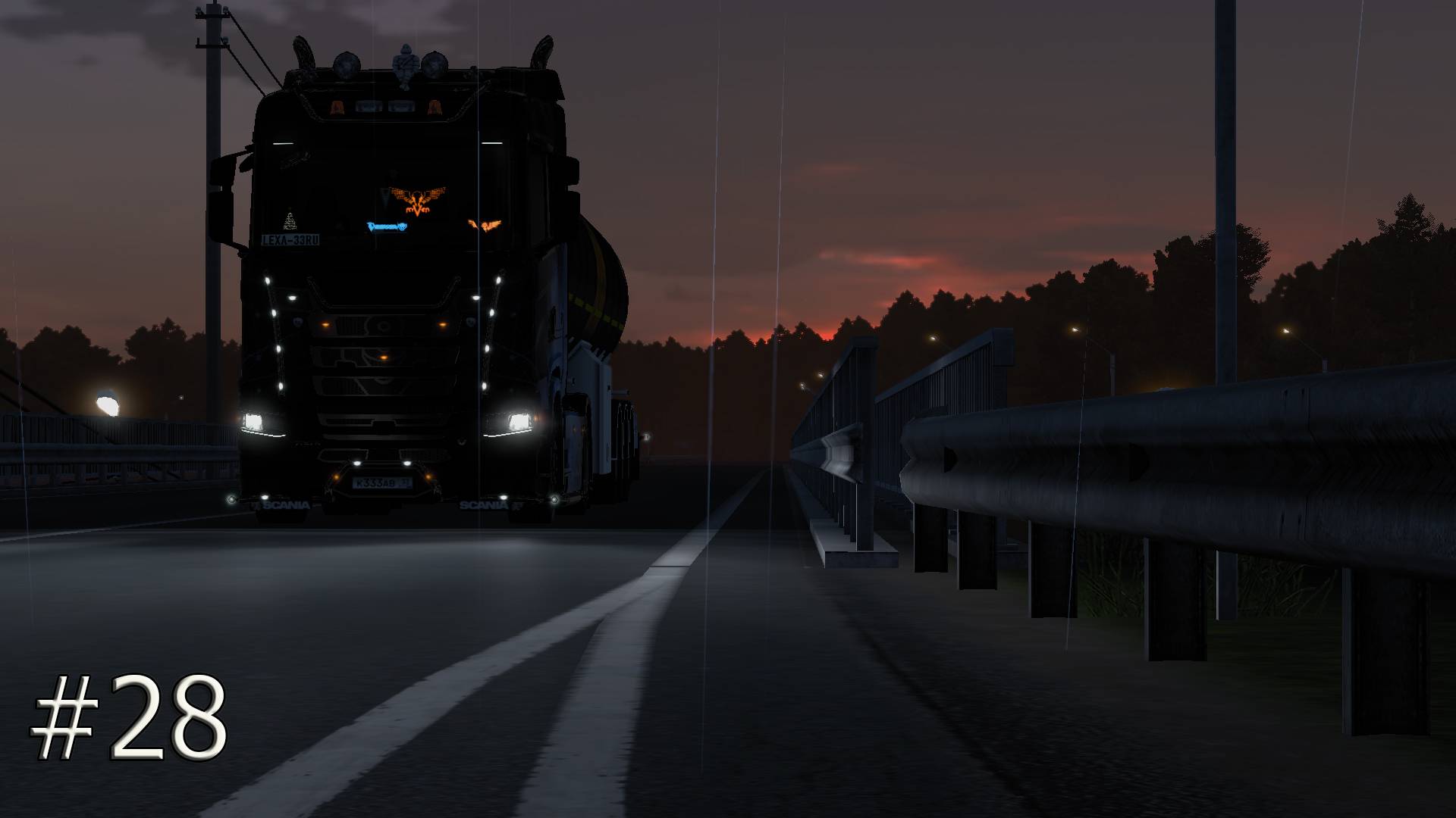 Euro Truck simulator 2 Перевозка груза в (небольшом ) конвое +18- #28