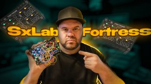 SxLab Fortress - обзор портативного модульного lo-fi синтезатора / #modularsynth