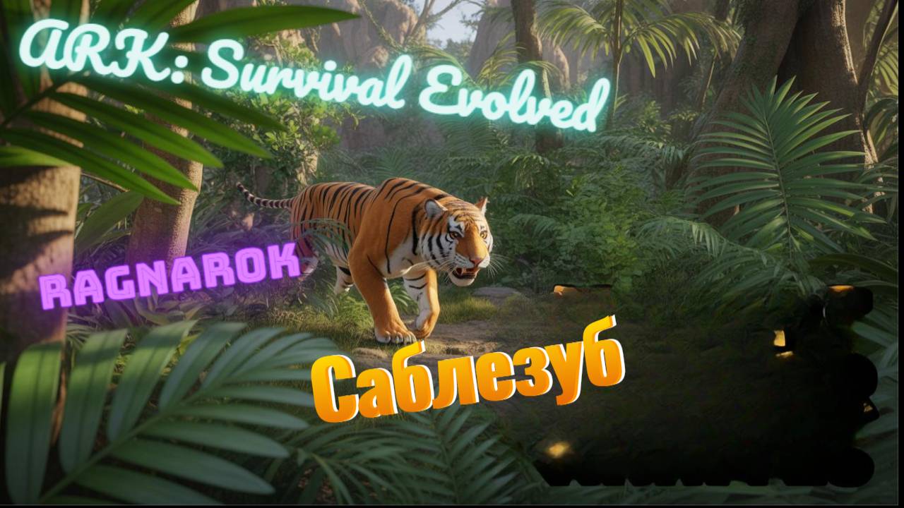 🦖Ark Survival Evolved🦖Новое выживание Ragnarok #2 не приятное соседство соблезуб