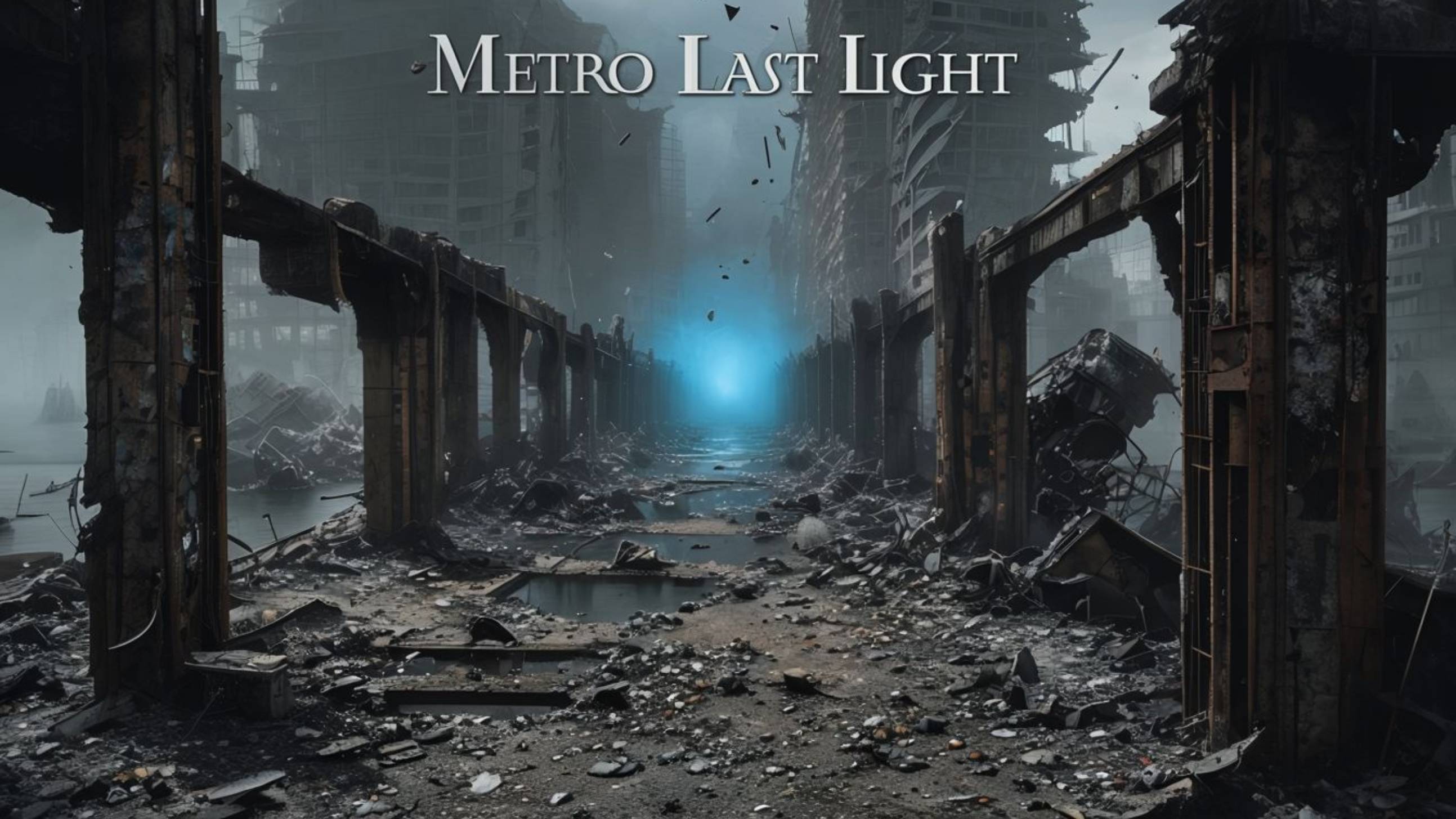 Metro Last Light №19 Режим "Игросериал"4k 60к/с - Переправа через мост.
