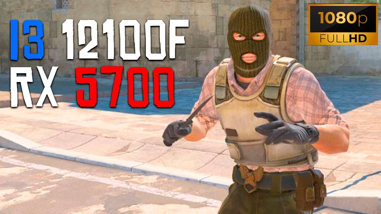 Counter-Strike 2 | I3 12100f + RX 5700 | 1080p