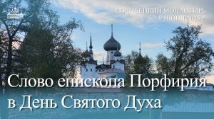 Слово епископа Порфирия в День Святого Духа, 2025