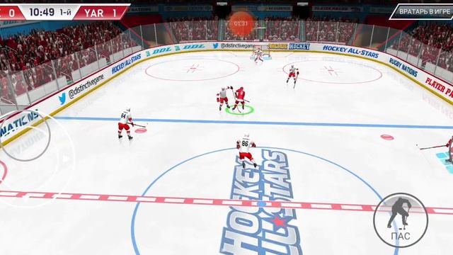 Мы забили 4 шайбы после 1-го периода