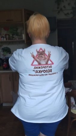 По просьбам телезрителей, обзор футболки 😁