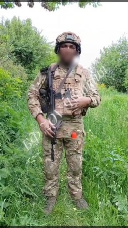 Знакомьтесь - русский воин, хороший и исполнительный, как отзываются о нем ребята!