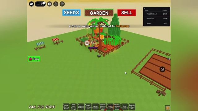 Grow a gardens Вырасти сад новый ивент с медведем Валера 🐻🍯 и с семенами и с предметами 🎊🎉🥳