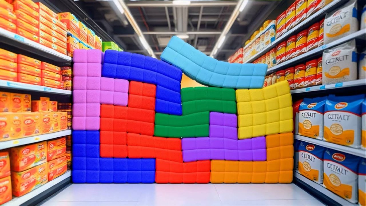 МУЛЬТИК ЛЕГО В ДЕТСКОМ СУПЕРМАРКЕТЕ МУЛЬТИК ДЛЯ ДЕТЕЙ РАЗВЛЕКАТЕЛЬНЫЙ КАНАЛ ИГРАЛКИ-ЗАЛИПАЛКИ