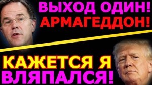 Обзор 319. У Трампа серьезные проблемы. Рютте про конец света от России. Сибига и Зеленский в НАТО.
