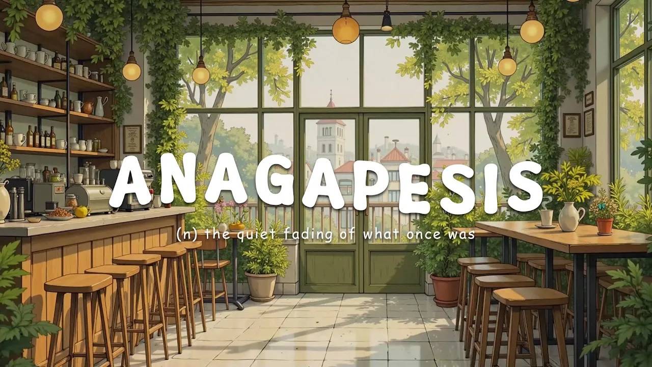 anagapesis the quiet fading of what once was   everything's going to be alright