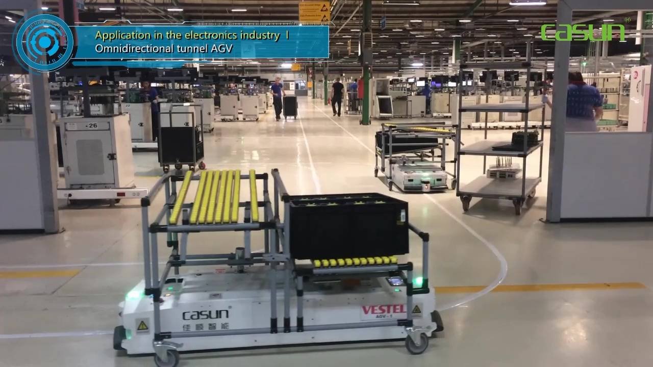 Casun QFD1750V1 туннельный AGV