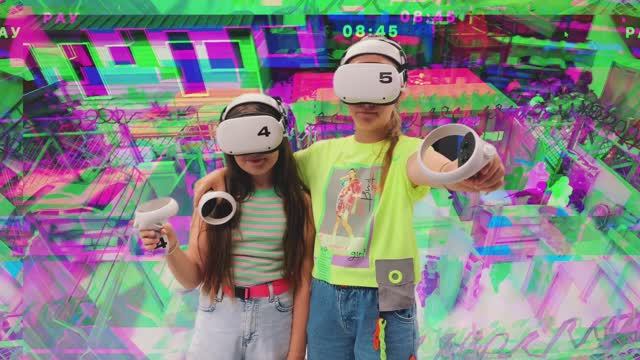 Играем в виртуальной реальности! Кто победит?