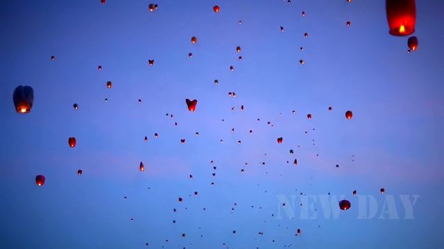 Запуск небесных фонариков (Отчетный ролик)