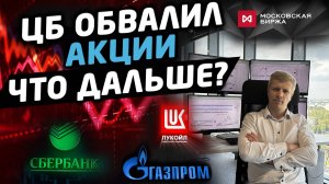 ЦБ начал обвал рынка акций. Что ожидать дальше