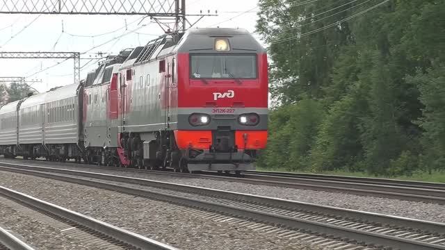 Курское направление Московской ж/д. Видео с поездами на станции Щербинка и прилегающем перегоне.