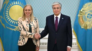 Касым-Жомарт Токаев принял действующего председателя ОБСЕ Элину Валтонен