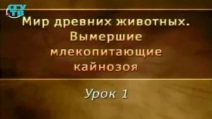 Вымершие млекопитающие # 1. Мезозойская катастрофа