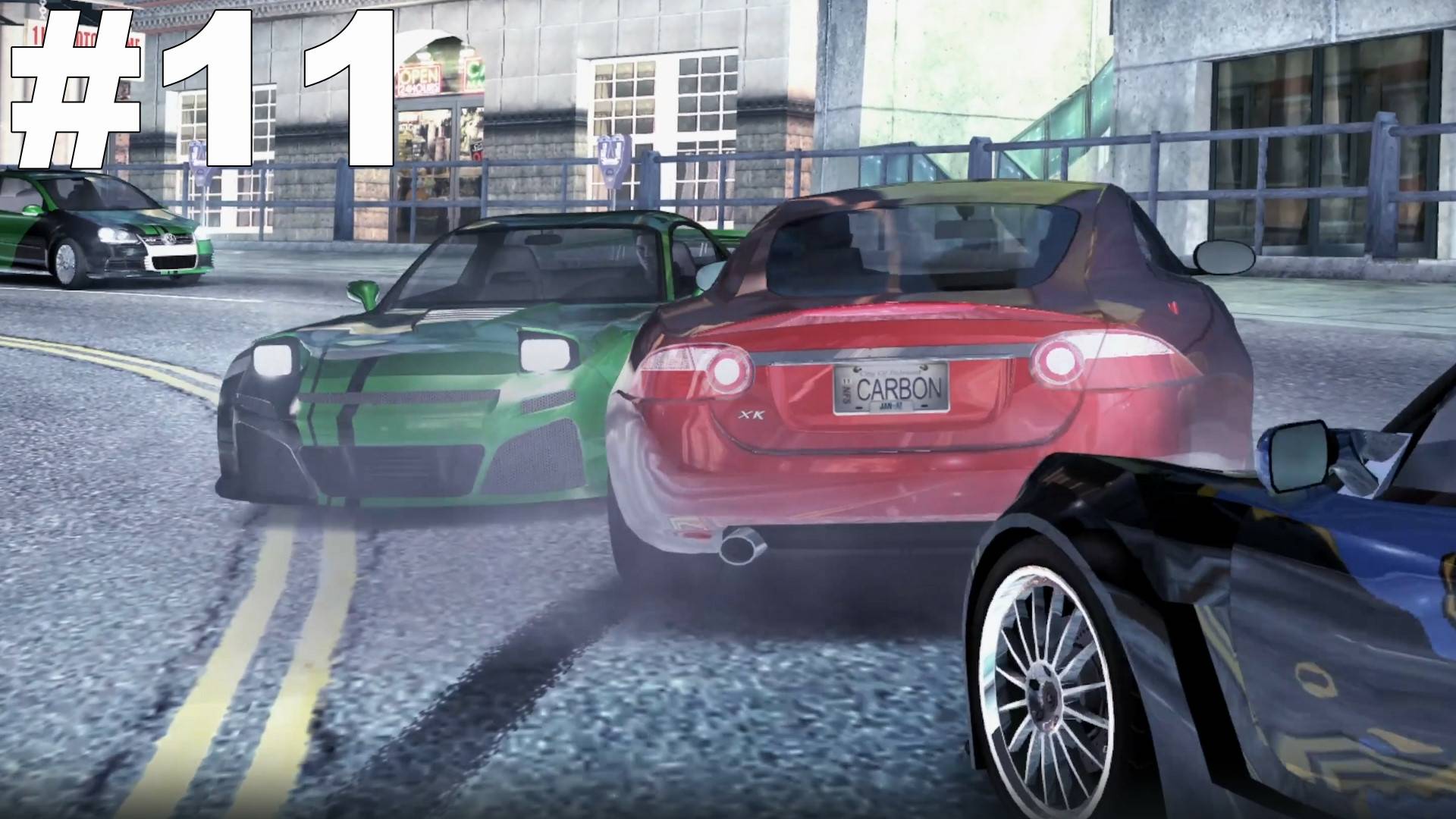 ▶Need for Speed: Carbon. Карьера. Территория Банды 21-й улицы и Бусидо. #11