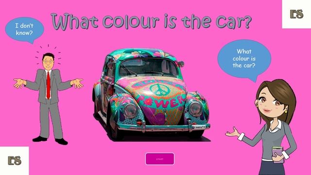 What colour is the car?
