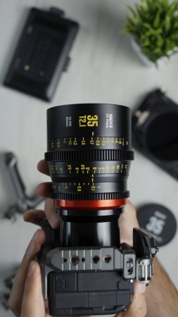 Обзор кино объектива Meike 35 mm T2.1 Prime Full Frame для камеры Sony байонет E-mount