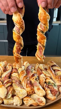 Сырные палочки с беконом