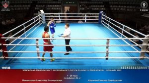 29 пф 54 кг Мамаюсупов Хожиакбар Башкортостан Шарипов Раимжон Оренбургская