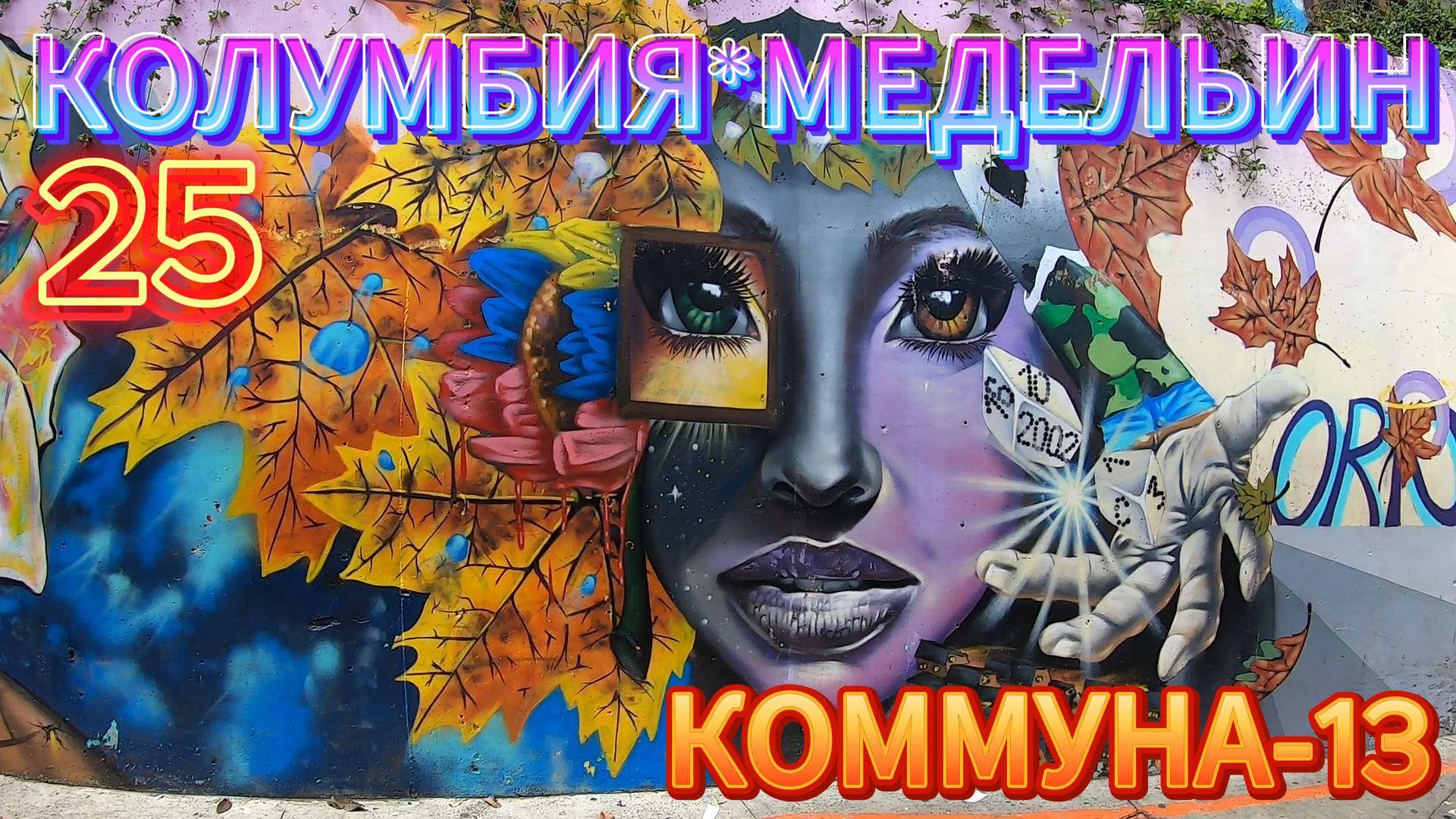 25.Медельин.Коммуна13.Графити
