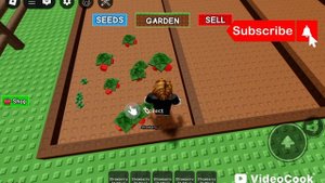 Развитие аккаунта в Grow a garden используя семечки только красного цвета!!! 1 часть.