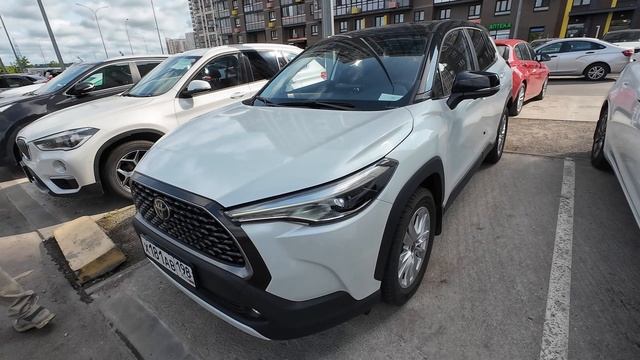 Corolla Cross - выдал в Москве. Рабочие будни
#королла #honda #toyota #zrv #hrv #crv