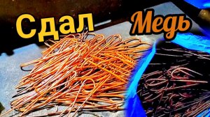 Сдал медь накопленную за весну - неплохо заработал!