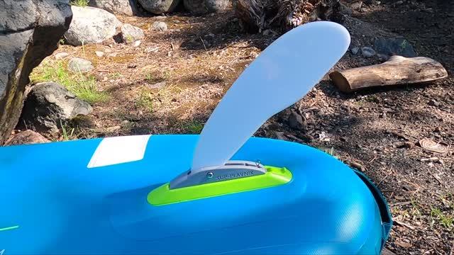Тест складного плавника Ez-Lock для сап досок JOBE